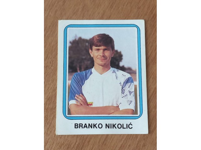 Fudbal 90 / 91 - Broj 241 - Branko Nikolić - ODLIČNA