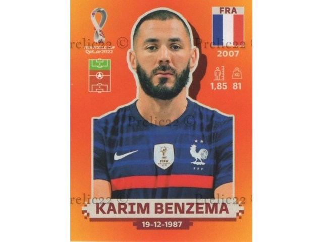 QATAR 2022 FIFA WC sličica br. FRA15