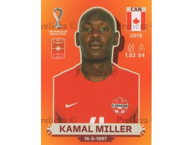 Qatar 2022 Fifa WC sličica br. CAN08  CAN8