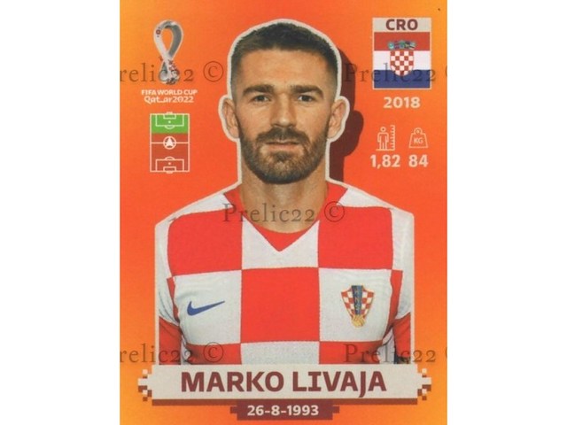 Qatar 2022 Fifa WC sličica br.CRO18