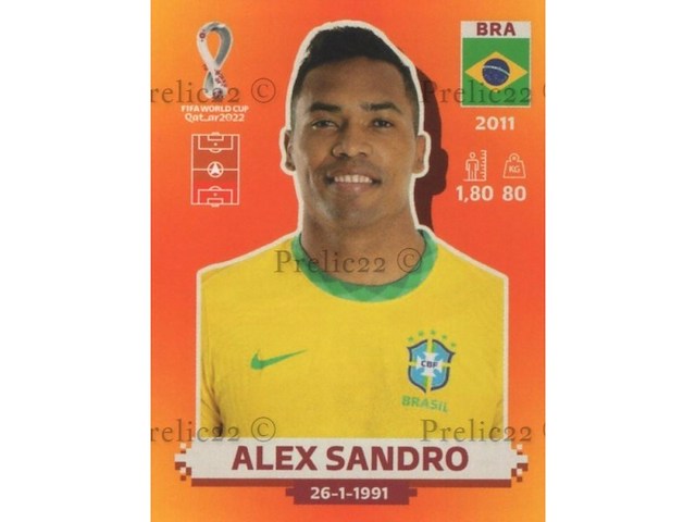 Qatar 2022 Fifa WC sličica br. BRA04  BRA4