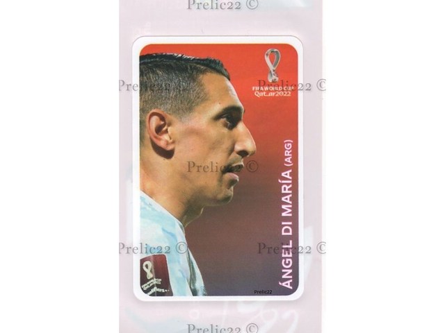QATAR 2022 Coca cola sličica br. C03  C3 Angel Di Maria