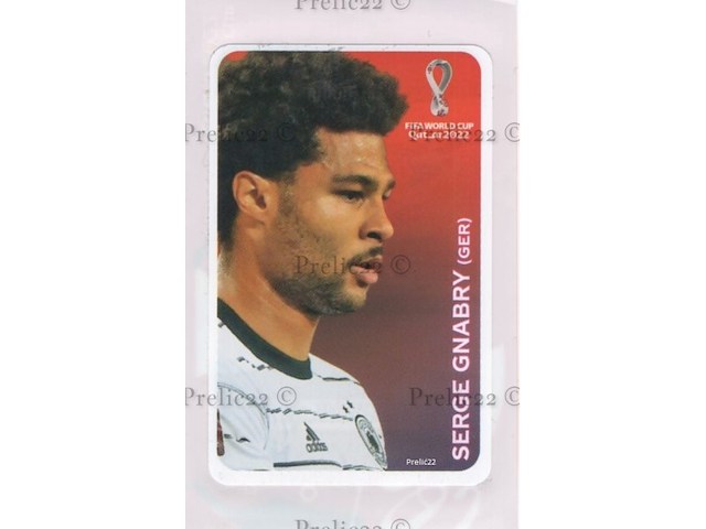 QATAR 2022 Coca cola sličica br. C02 C2 Serge Gnabry