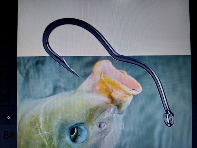 Automatske udice sa okcem 12kom.