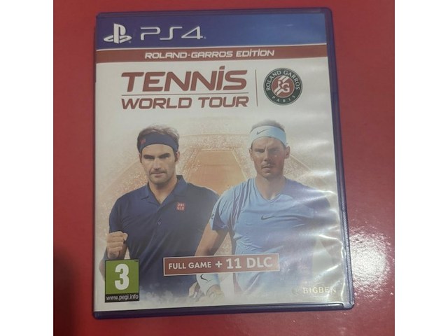 Tennis World Tour Roland Garros Edition PS4-disk