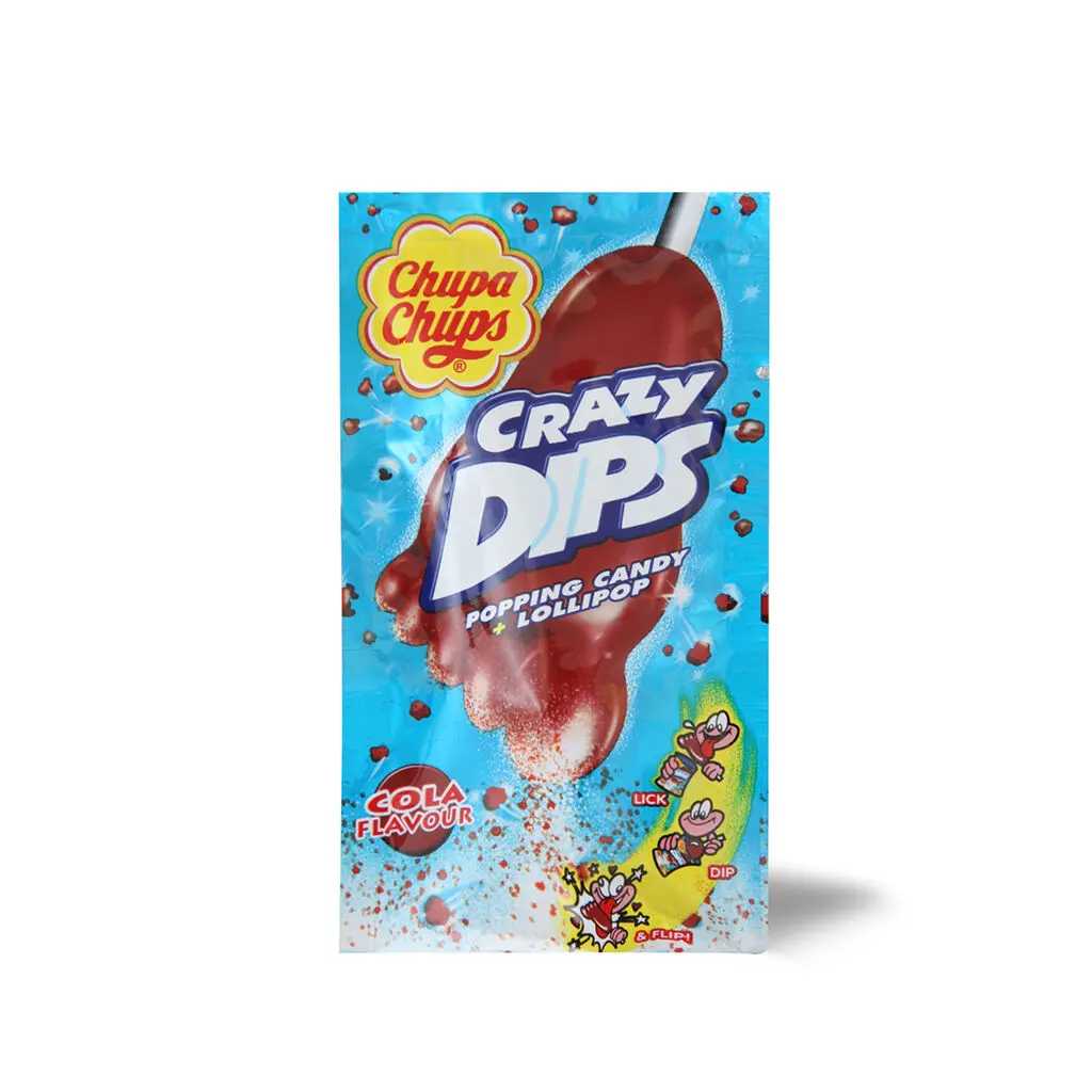 Chupa Chups Lizalica Crazy Dips, Cola, 16 g