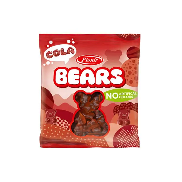Pionir Gumene bombone Bears, Cola, 100 g