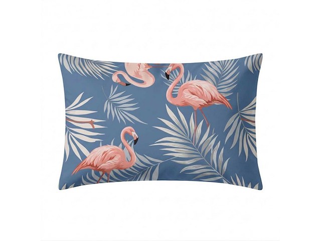 Pamučni dekorativni jastuk 70x50 cm 1 komad FLAMINGO-B