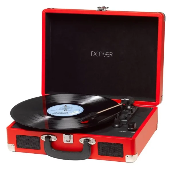 DENVER gramofon VPL-120 CRVENI