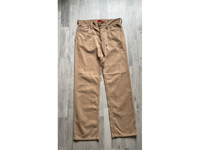 HUGO Hugo Boss somot pantalone bež W33 L34 original odl