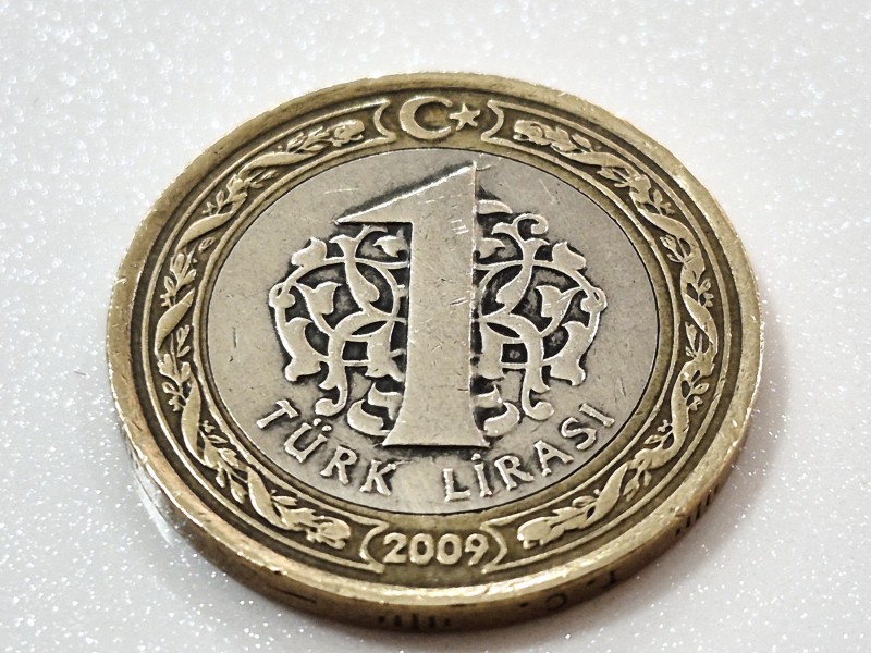 Turska - 1 Lira, 2009.