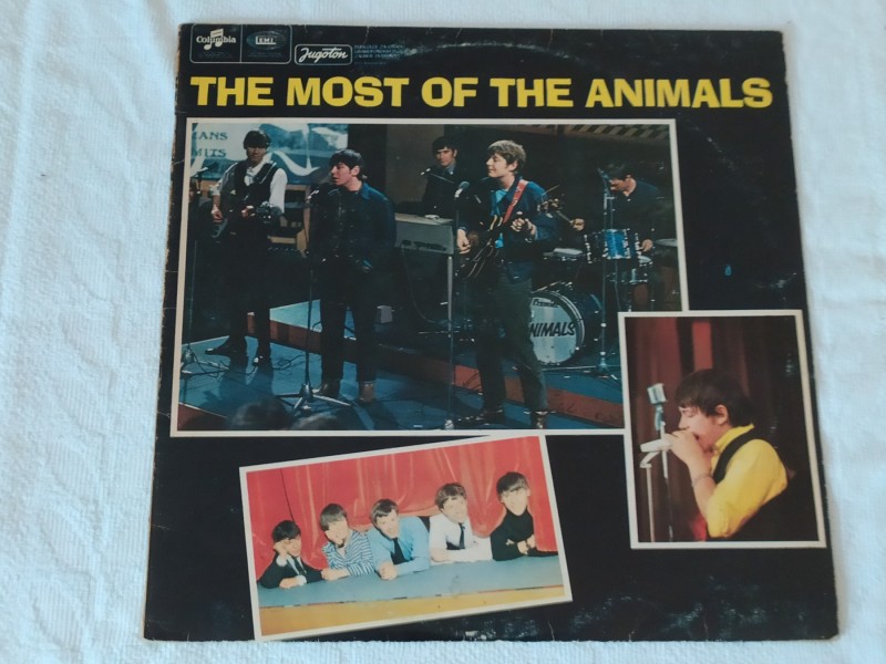 THE ANIMALS - The most of The Animals (LP, 5-/4)