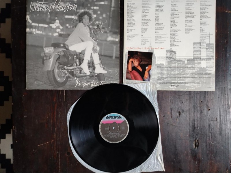 LP WHITNEY HOUSTON - IM BABY TONIGHT