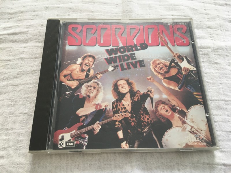 CD - Scorpions - World Wide Live