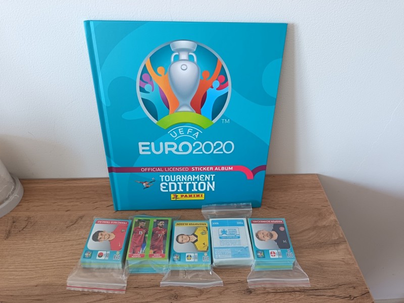 EURO 2020 Kompletan set i HC Album