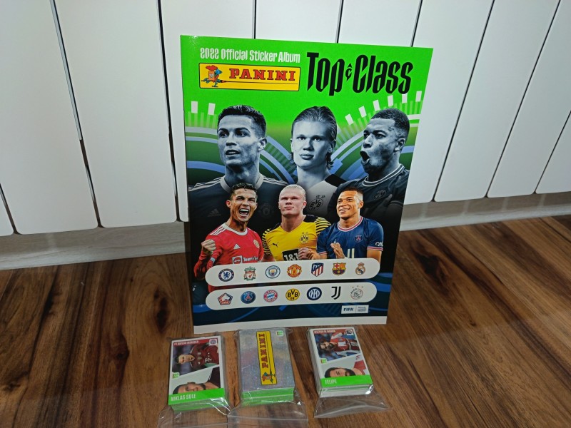 TOP CLASS Ceo set i album Panini