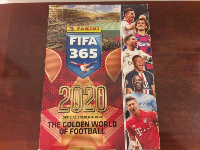 Album fifa 365 2020 popunjen