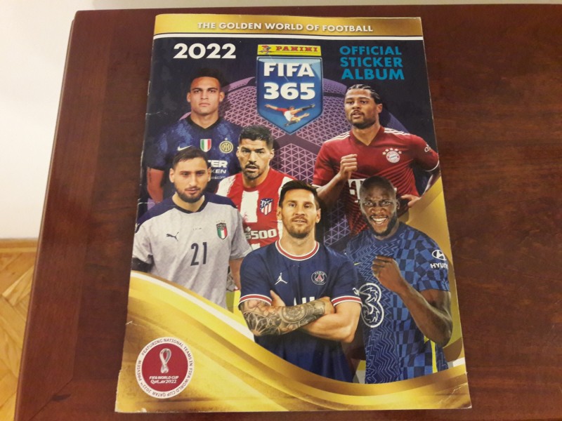 Album Fifa 365 2022 popunjen ODLIČAN