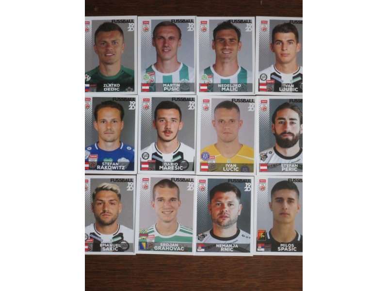 PANINI 2019 2020 AUSTRIAN FUSSBALL ALBUM I 250 SLIČICA