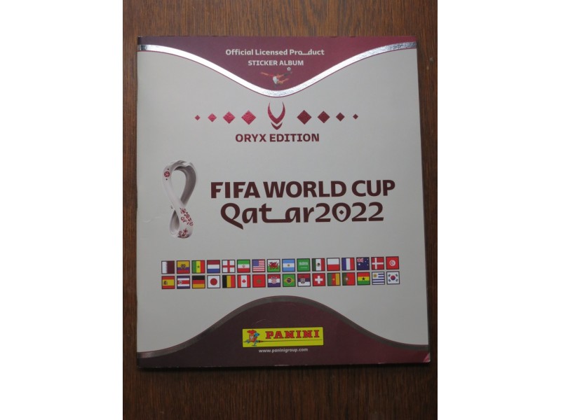 ŠVAJCARSKI ORYX PANINI QATAR 2022 FIFA WORLD CUP ALBUM