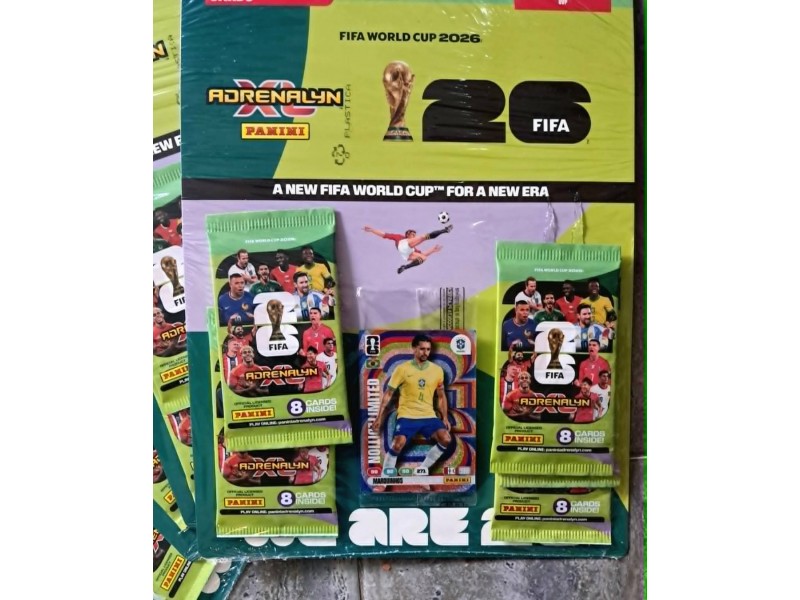 World Cup 2026 Adrenalyn blister pack /2 limitke