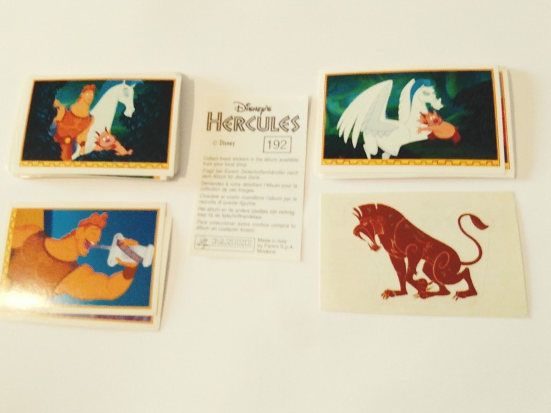 HERCULES-PANINI-Sličice na komad