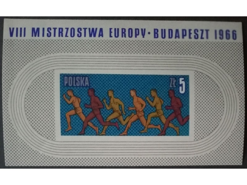 Poljska 1966 Blok 39