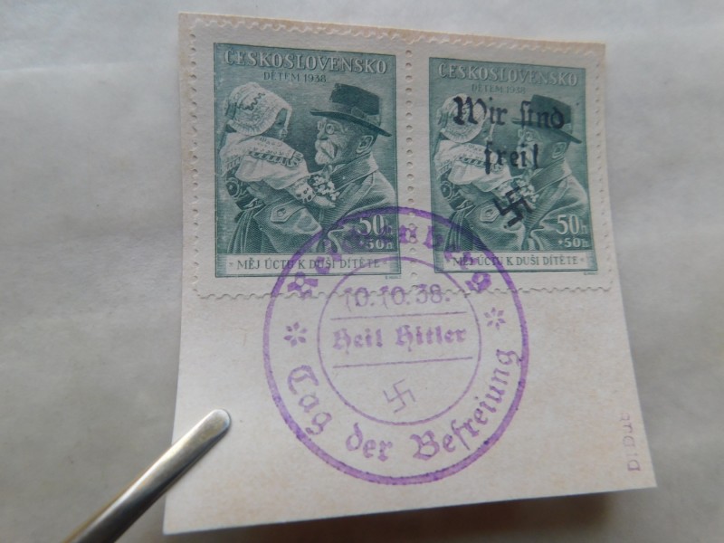 DEUTSCHES REICH SUDETENLAND REICHENBERG 1938