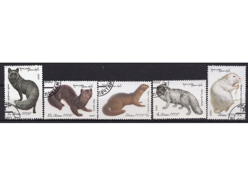 039 - SSSR - Fauna - Žigosana serija