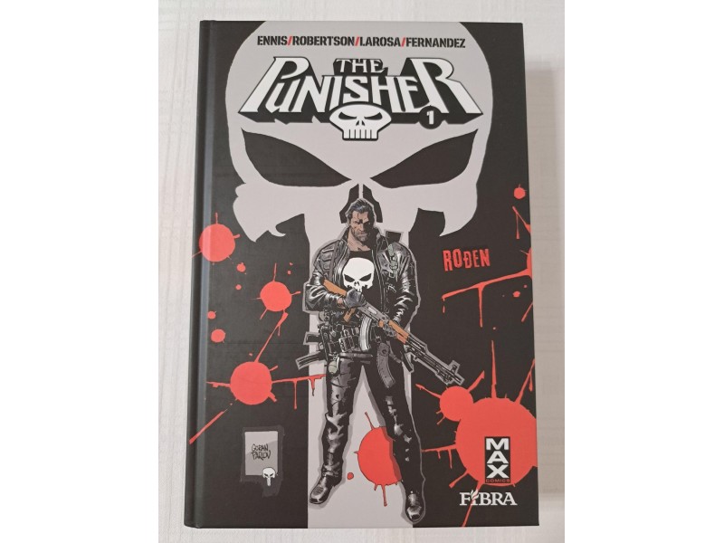 The Punisher broj 1 Rodjen - Fibra - GLANCER - celofan