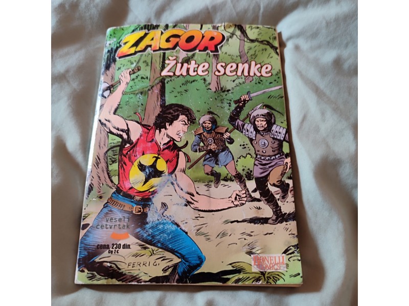 Zagor zute senke