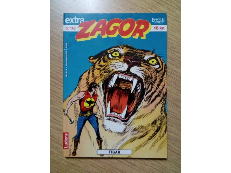 ZAGOR EXTRA broj 143 - Tigar