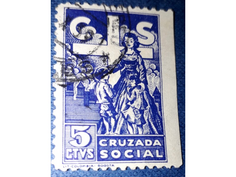 Colombia 1935 crv.krst