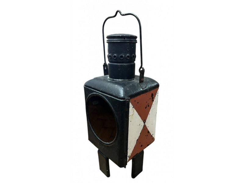 STARA SIGNALNA ZELEZNICARSKA LAMPA