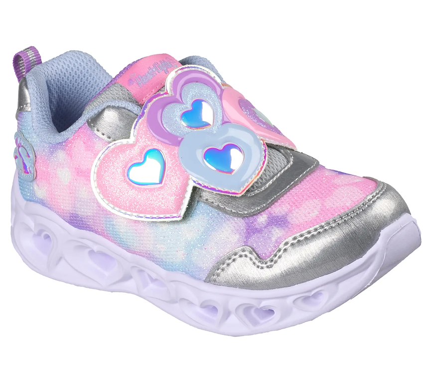 Skechers Patike za devojčice Heart Lights - Lovin Reflecti, 302693N-SMLT, Šarene