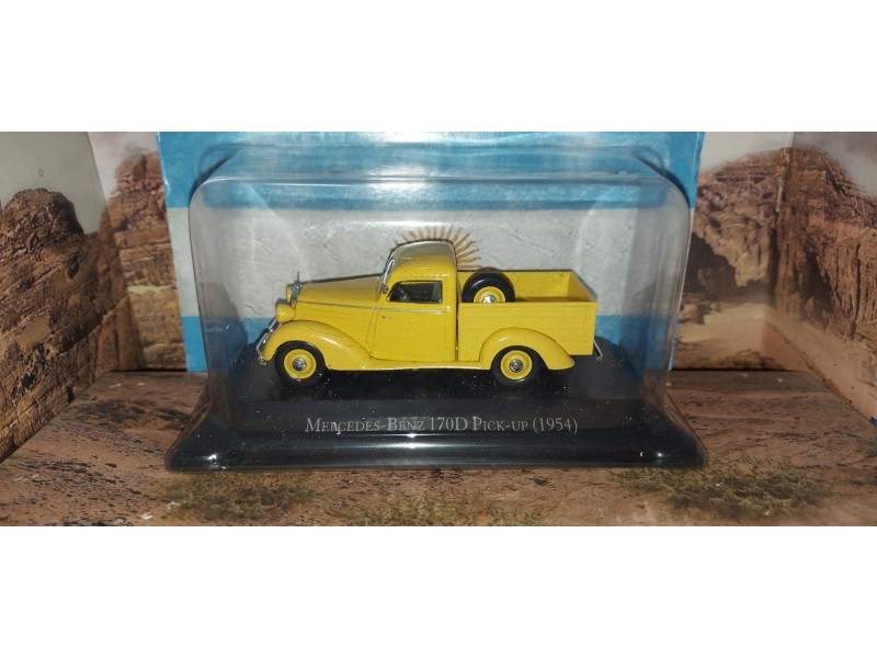 DeAgostini Mercedes-Benz 170D Pick-Up 1954 1:43