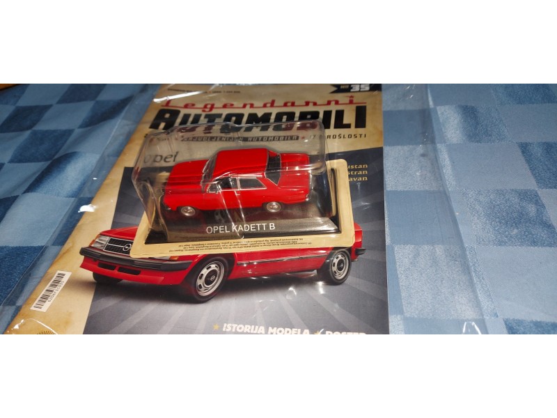 Legendarni Automobili Br.35 Opel Kadett B 1:43