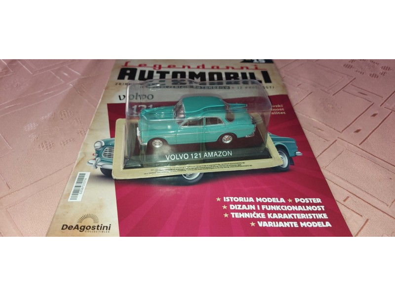 Legendarni Automobili Br.15 Volvo 121 Amazon 1:43