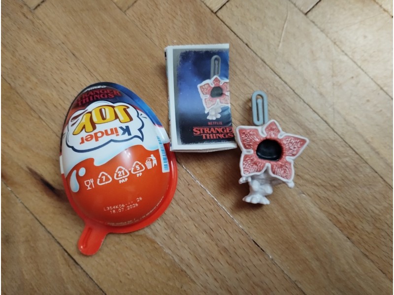 Kinder Joy - Stranger Things - Zipper Deco Demogorgon