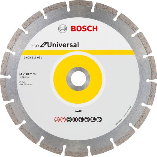 Bosch dijamantska rezna ploča ECO For Universal 230x22,23x2,6x7 (2608615031)