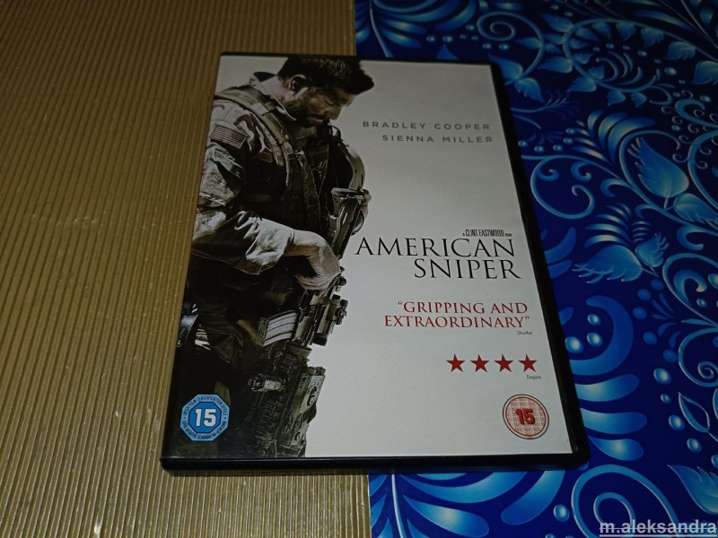 DVD film American Sniper