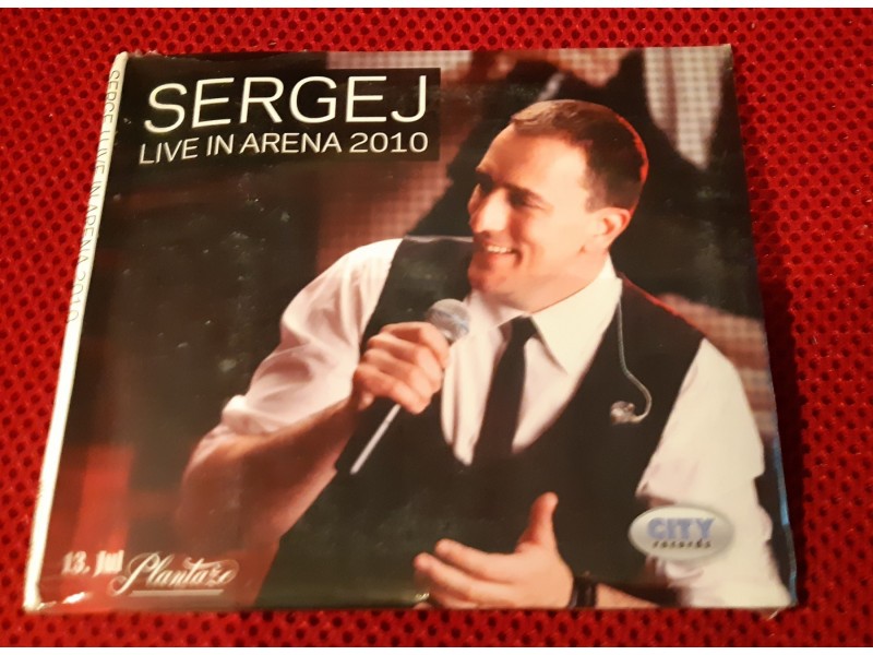 RASPRODAJA: Sergej Ćetković - Live In Arena 2010