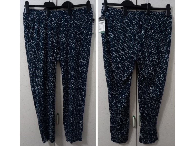 **ULLA POPKEN** tegljive viskozne pantalone 50-52