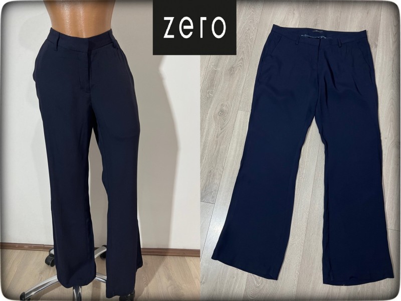 **ZERO**Markirane 100% Viskozne pantalone*KAO NOVE*42-L