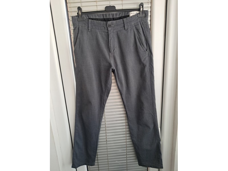 TOM TAILOR sive pantalone sa dezenom W29 L32