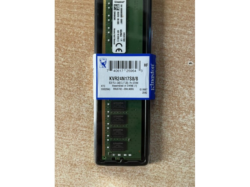 Ram Kingston 8gb DDR4- 2400mhz Nanya Technology