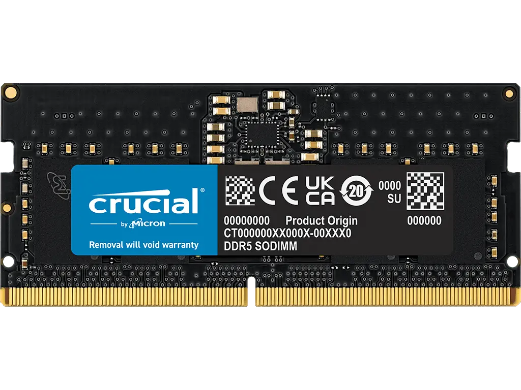 Crucial RAM memoriјa DDR5 8GB SODIMM 5600, 8GB
