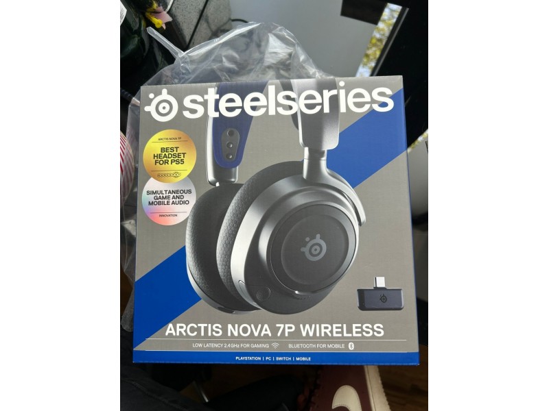SteelSeries Arctis Nova 7P Wireless - NOVO