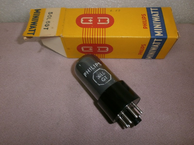 El.cev - 50L6GT -Philips Miniwatt - NOS - (V-2)