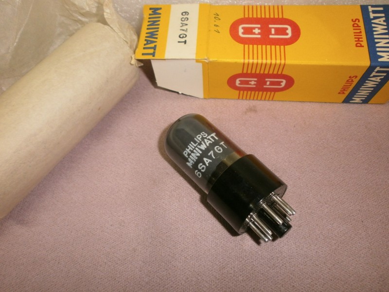 El.cev - 6SA7GT -Philips Miniwatt -NOS - (V-7)